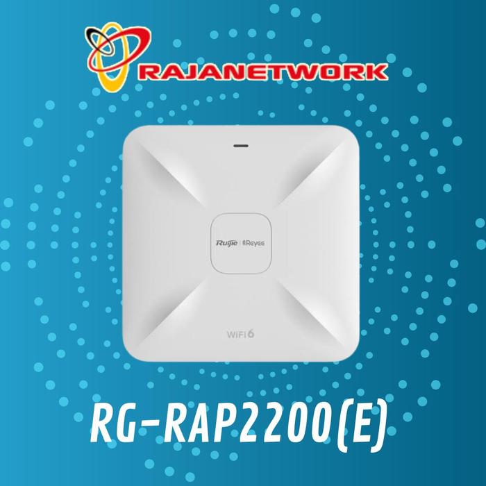 Jual RUJIE ACCESS POINT Model Ceiling RG-RAP2200(E) Reyee Wi-Fi 5 ...