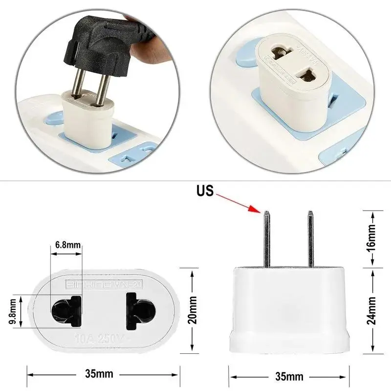 Colokan Listrik Over Steker Jepang Japan USA Amerika Adapter Plug ...
