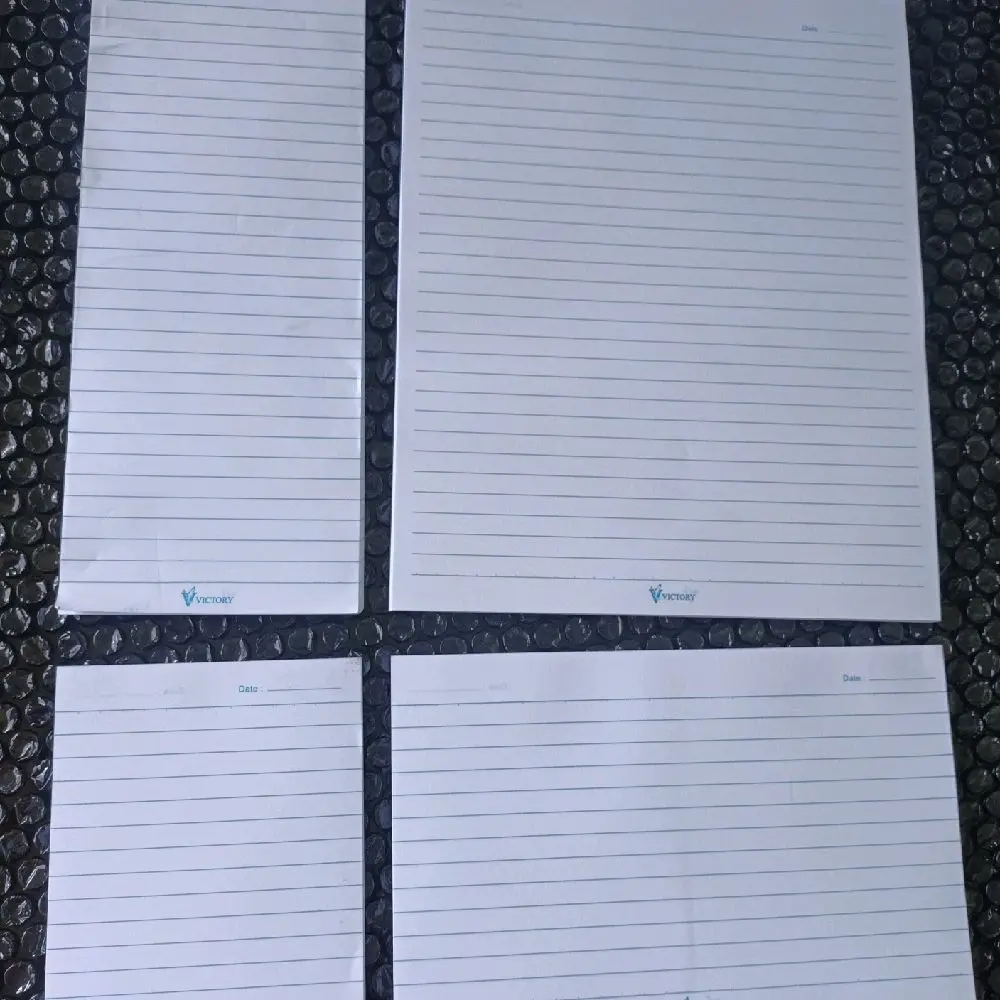 Victory Pad Paper WHITE Pad paper 4n1 Set School Supplies Complete Set ...