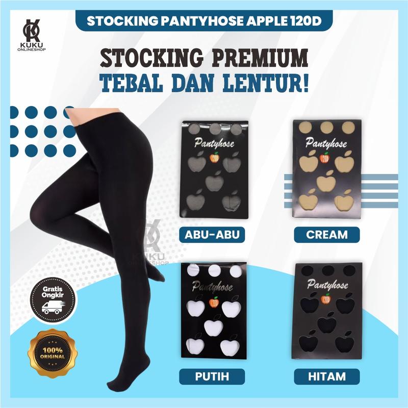 Stocking Pantyhose Apple 120D Stoking Apple tebal 120 denier Stocking ...