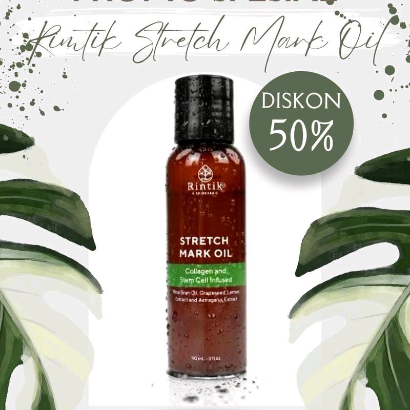 Rintik Skincare Stretch Mark Oil - Pudarkan Stretchmark Selulit - Shop ...