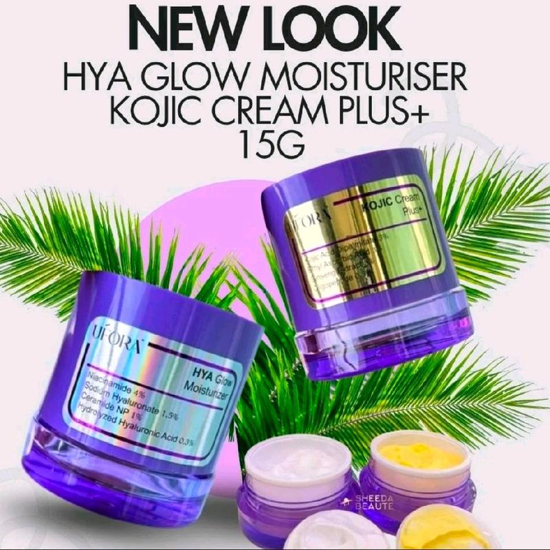 Ufora haya moisturizer and kojic cream 1 set 2 moisturizer new - TikTok ...