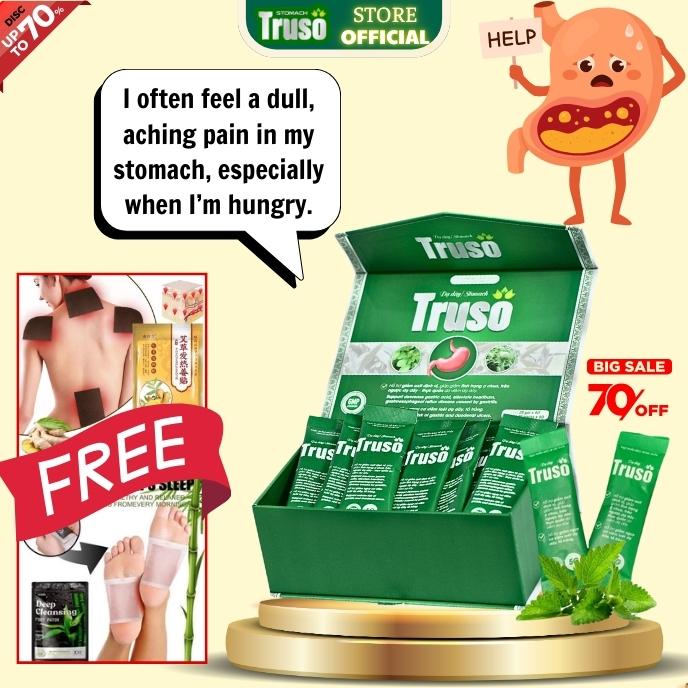 TRUSO stomach herbal tea for people with long-term stomach acid ...