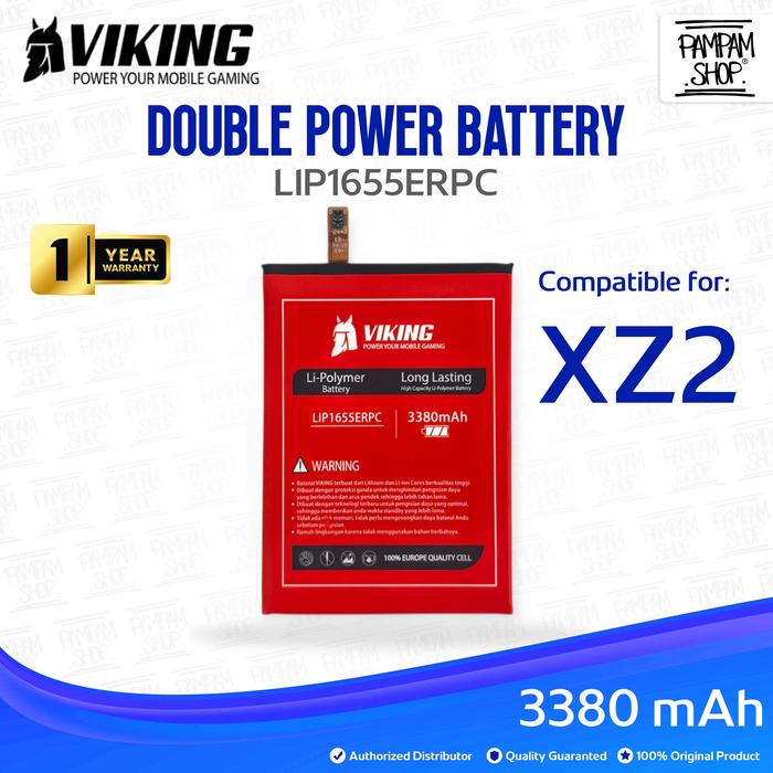 Jual VIKING Baterai Double Power LIP1655ERPC Compatible for So Xperia ...