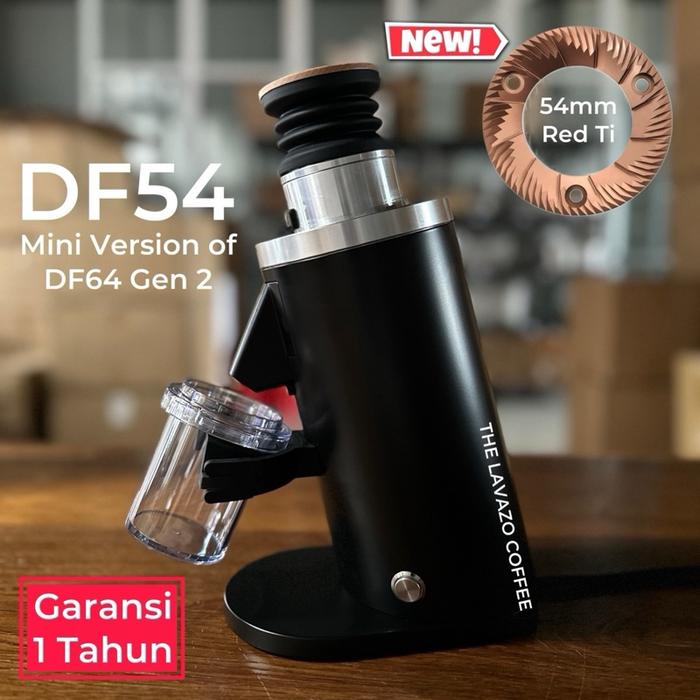 Jual Electric Espresso Coffee Grinder DF54 Gen II Red Ti Burr | Grinder ...