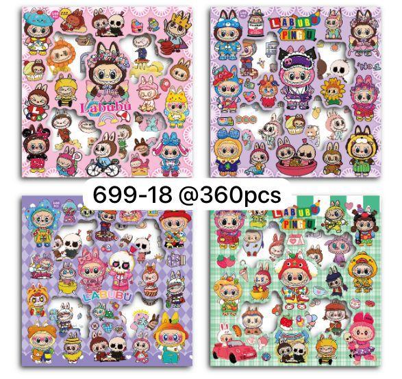 READY STICKER LABUBU ISI 100 LBR MURAH MERIAH STICKER BONEKA - Shop ...