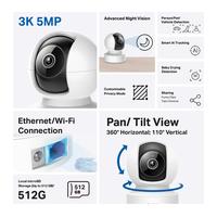 Promo TP-Link Tapo C232 Pan/Tilt AI Home Security Wi-Fi Camera - Kota ...