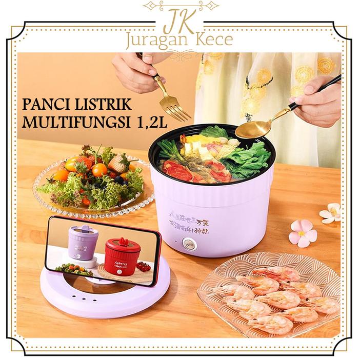 Jual JUKE Panci Elektrik Cooking Pot Anti Lengket Hot Pot Mini Rice ...