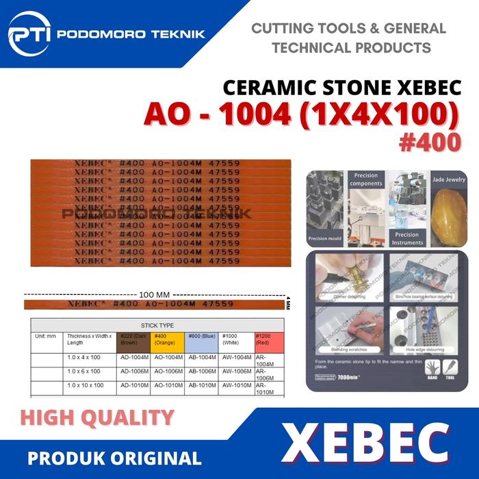Jual Xebec #400 AO-1004M 1x4x100 mm Ceramic Fiber Stone Xebec AO 1004M ...