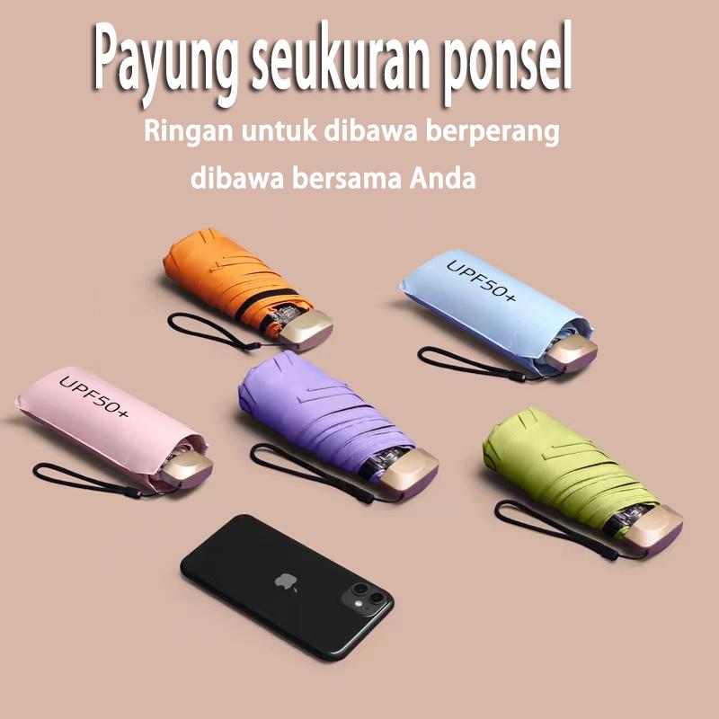 Ready.. Payung Lipat Mini Anti UV Sinar Matahari Payung Mini - Shop ...