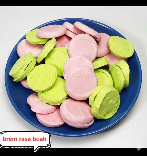 Brem Rasa Buah Premium Tektur Padat Dan Kering Isi Lebih Banyak Asli ...