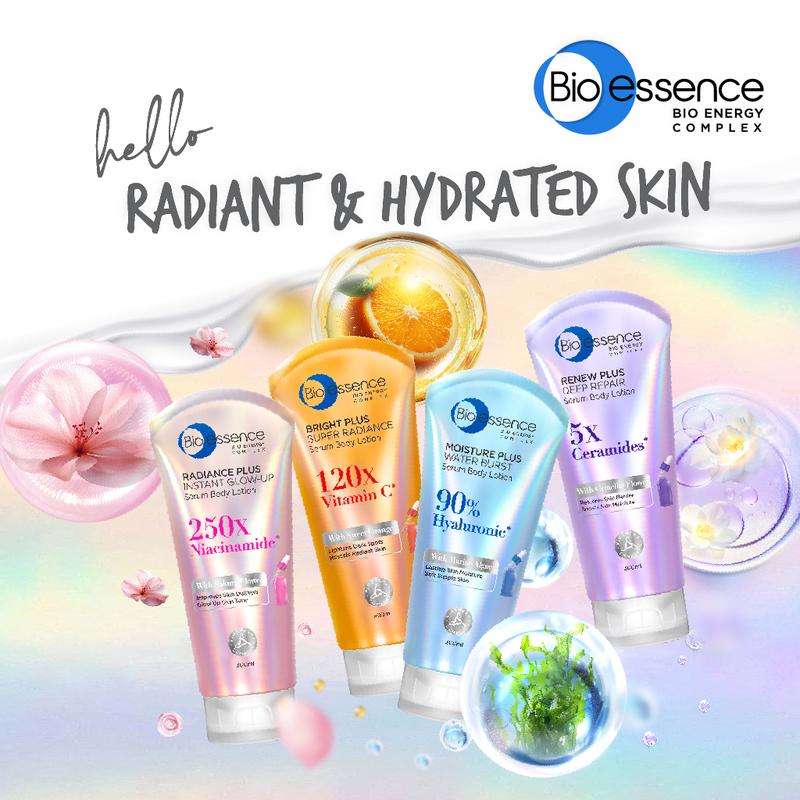 BIO ESSENCE Body Serum Lotion 70ml / 300ml - 4 Variants - TikTok Shop ...