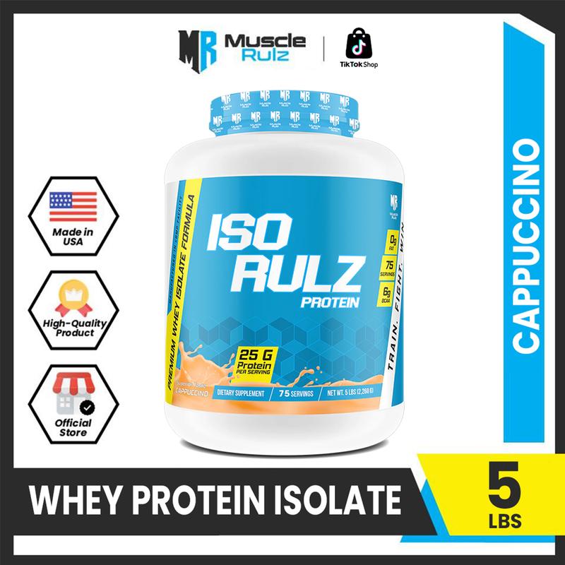 Muscle Rulz Iso Rulz Protein - 5lbs | Premium Whey Isolate - TikTok Shop Philippines