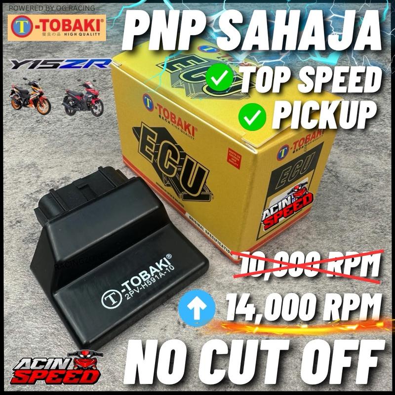 ORIGINAL TOBAKI ECU BUANG CUT OFF / Y15ZR V1 V2/ RS150/ Not Cut Off ECU ...