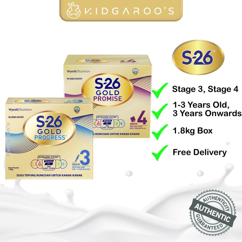 S26 Gold Progress (Stage 3) / Gold Promise (Stage 4) 1.65Kg Box ...