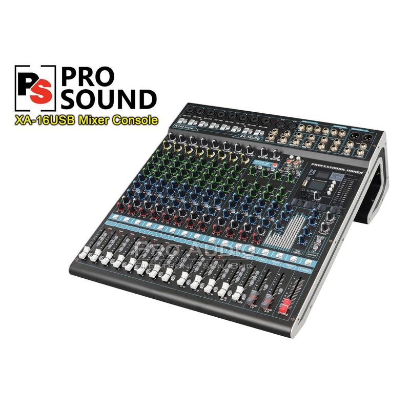 PS Pro Sound XA-16USB 16-Input Mixer with 24DSP Echo Effects - TikTok ...
