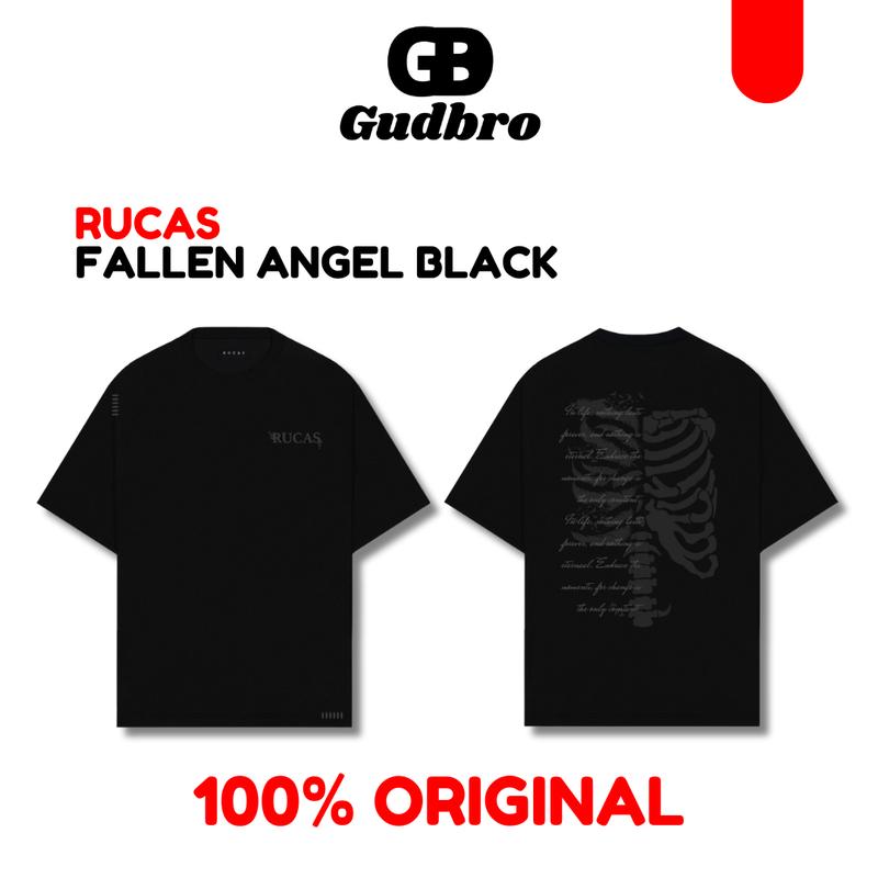 RUCAS “Fallen Angel Wings” Skeleton Tee - Shop | Tokopedia