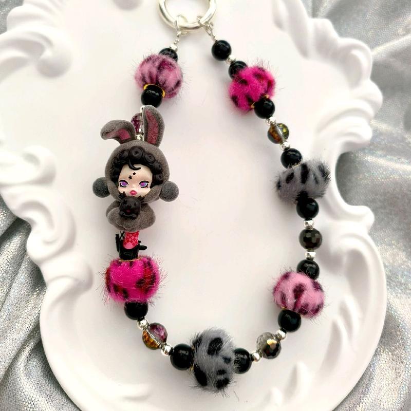 [Sparkling Hut] Beautiful Skullpanda Handphone/Handbag Strap - TikTok ...