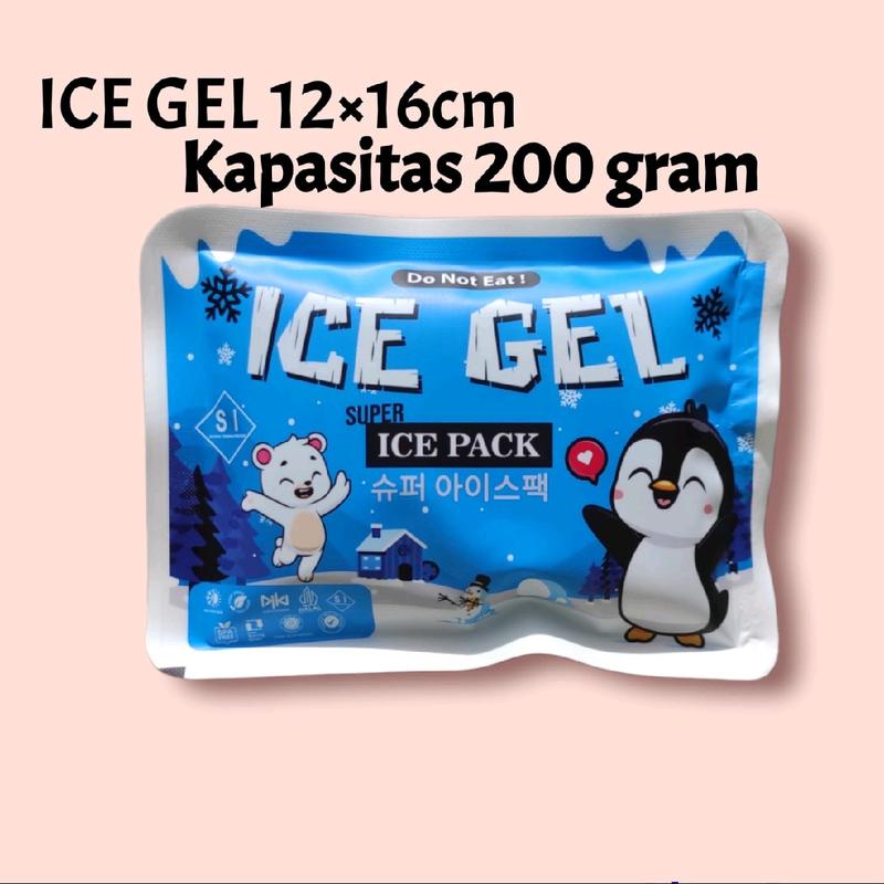 Ice gel ice pack 200 gram size 12 cm× 16 cm pendingin TAHAN LAMA - Shop ...