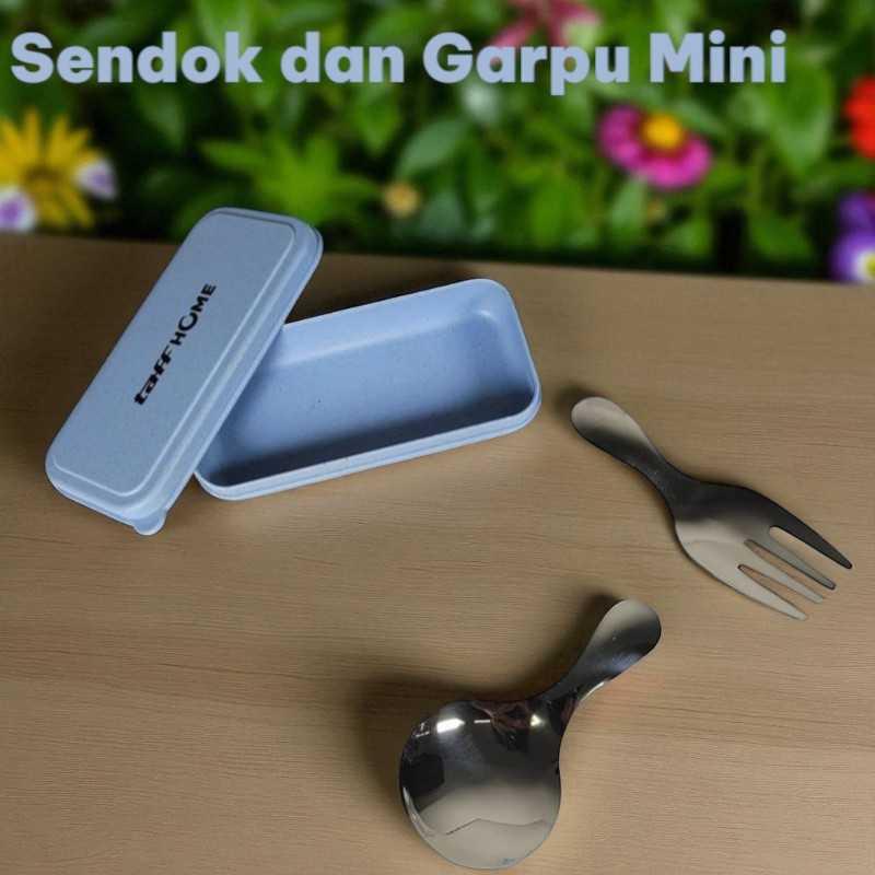 RDK Sendok dan Garpu Mini Cutlery Spoon 304 Stainless Steel Tableware ...
