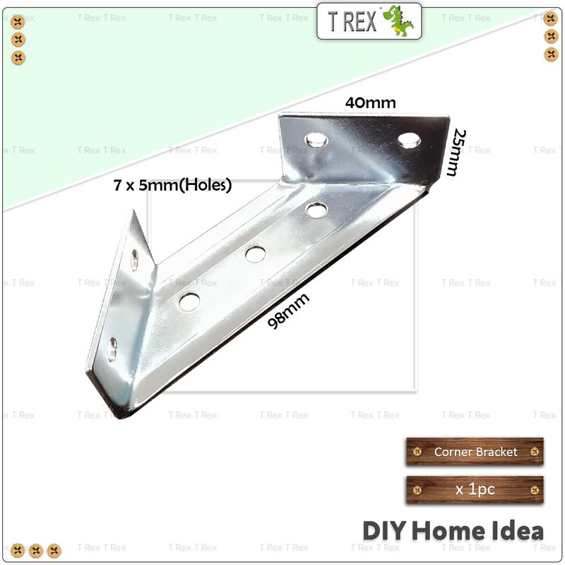 T Rex DIY Corner Bracket / Furniture Accessories / Angle Corner - TikTok Shop Malaysia