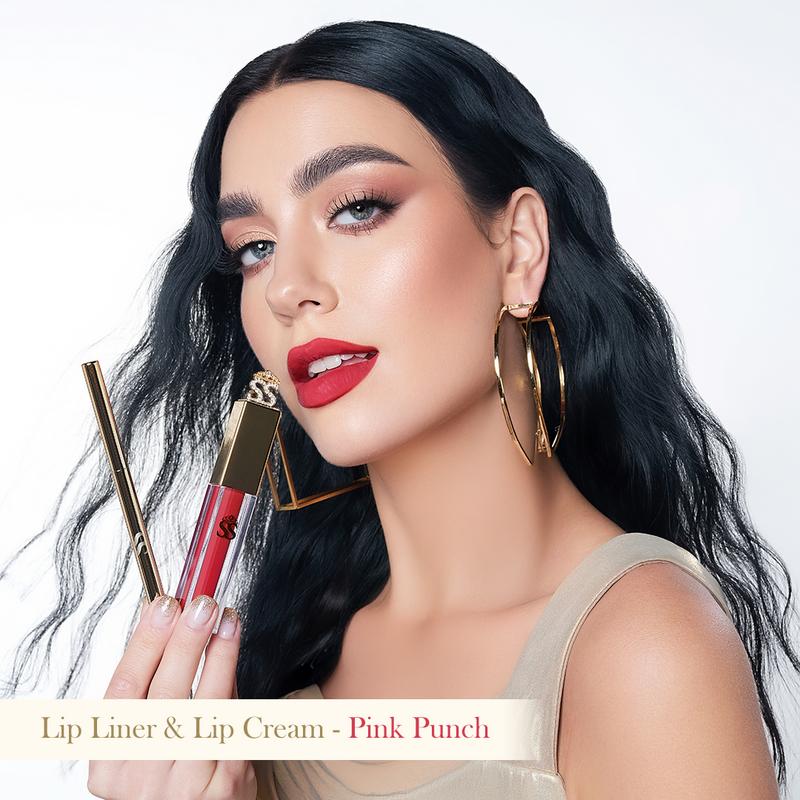 [SS YOUR MAKE UP] - Bundling Lip Cream Pink Punch + Lip Line - Shop ...