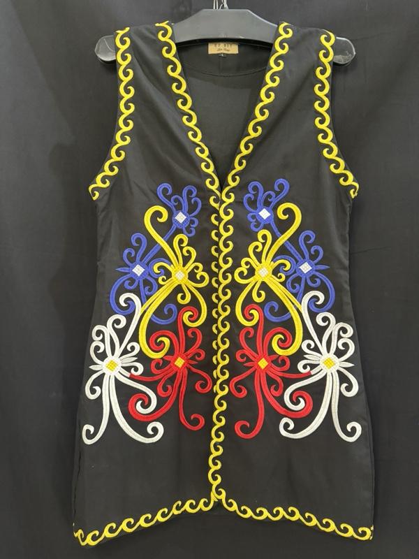 Blezer Ukiran Dayak Soft Powerfull Women Borneo Rompi Bordir - Shop ...