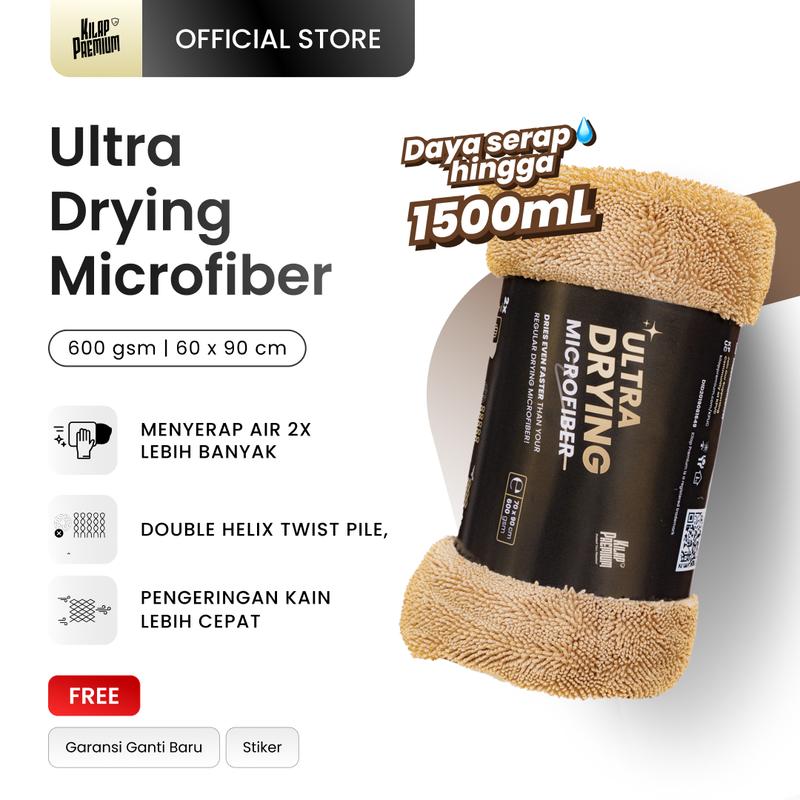 Ultra Drying Microfiber | Kilap Premium - Twisted Microfiber - Shop ...