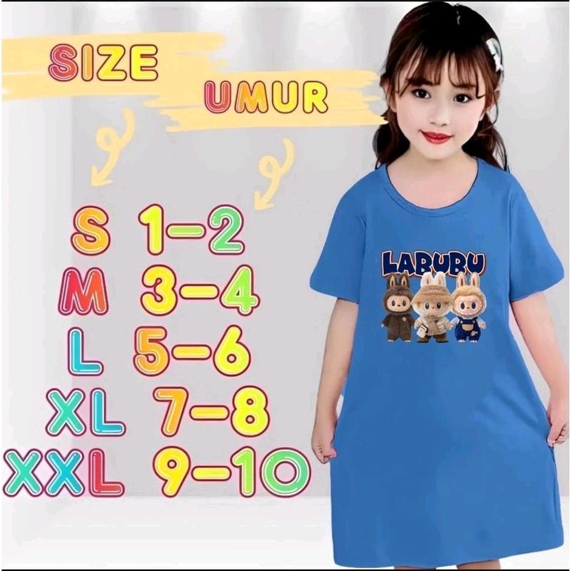 daster anak labubu 1-10th - Shop | Tokopedia