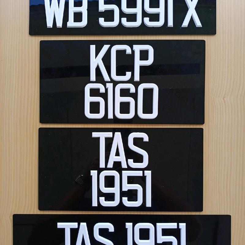 Nombor Plate Kereta MJ Standard Spec Lulus JPJ papan plat - TikTok Shop ...