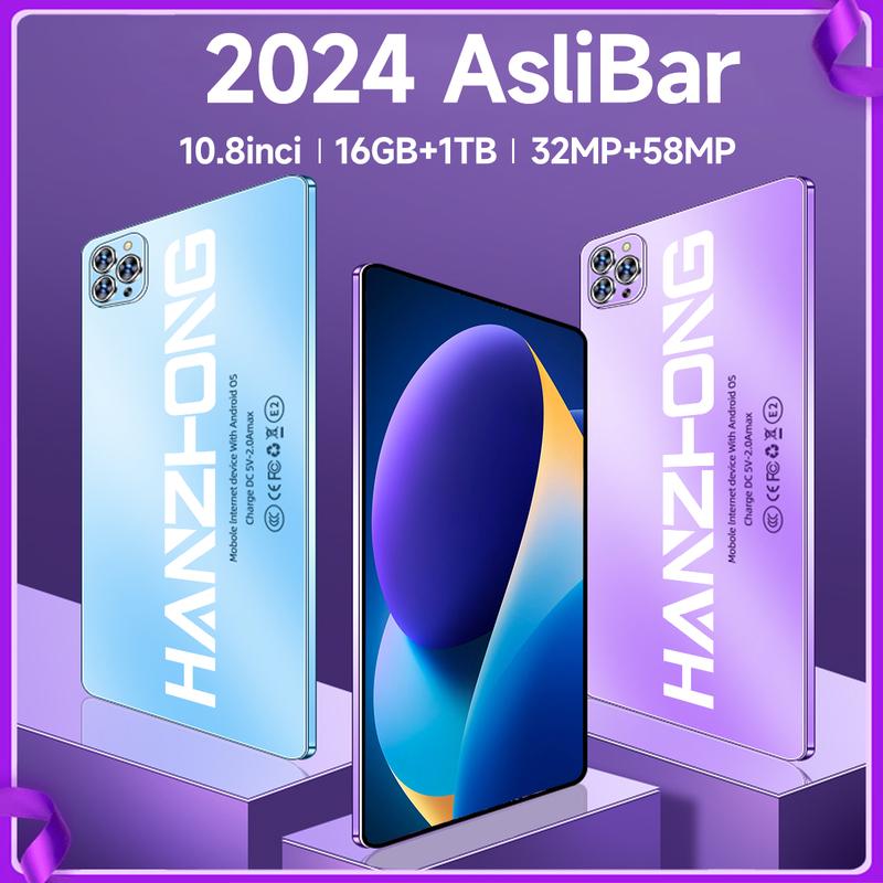 【COD】HZ X95 Pro Max 5G pintar baru 10.8-inci 16GB+1TB asli mendukung ...