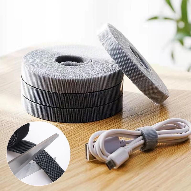 Ready stock 2PCS 5M/roll Velcro Stape for Tying Cables / Tying - TikTok ...