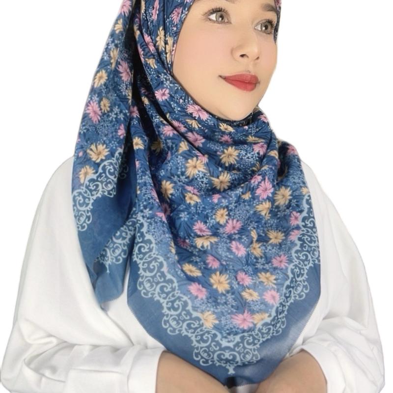 Bawal cotton Bunga Zahra Collection 1.0 Wanita Hijab - TikTok Shop Malaysia