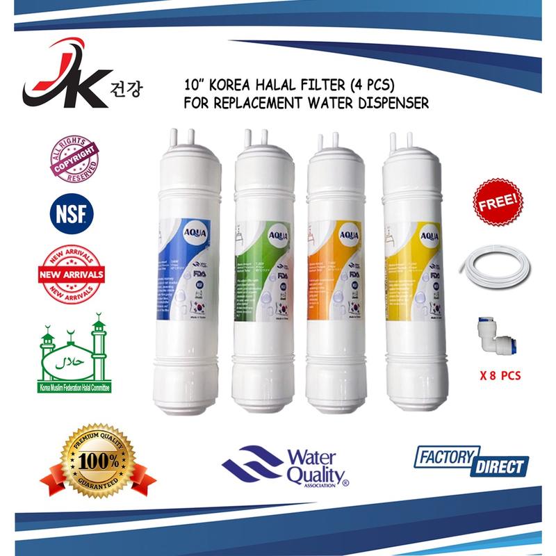 Korea Water Filter Halal U Type 10" Sediment/Pre-Carbon/Silver - TikTok ...