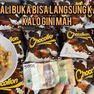 10 pcs ciki hadiah CHOCOLION kemasan 18gr - Shop | Tokopedia