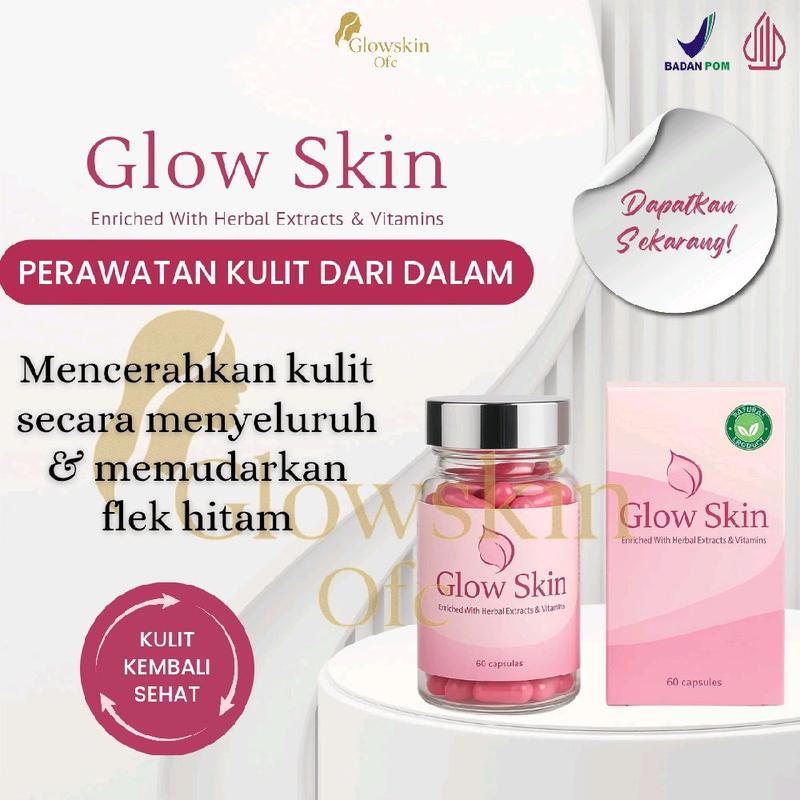 (TERLARIS) GLOW SKIN CAPSULE GLUTATHIONE Memutihkan Mencerahkan - Shop ...