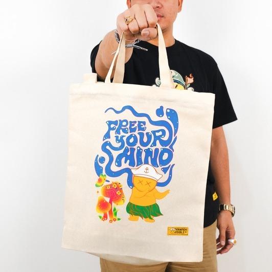 Scratch Visible Totebag - Free Your Mind Series - Shop | Tokopedia