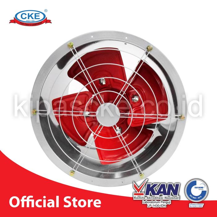Jual Drum fan CKE DF-3G-TH 12 INCH blower tabung/ blower gedung/ eksos ...