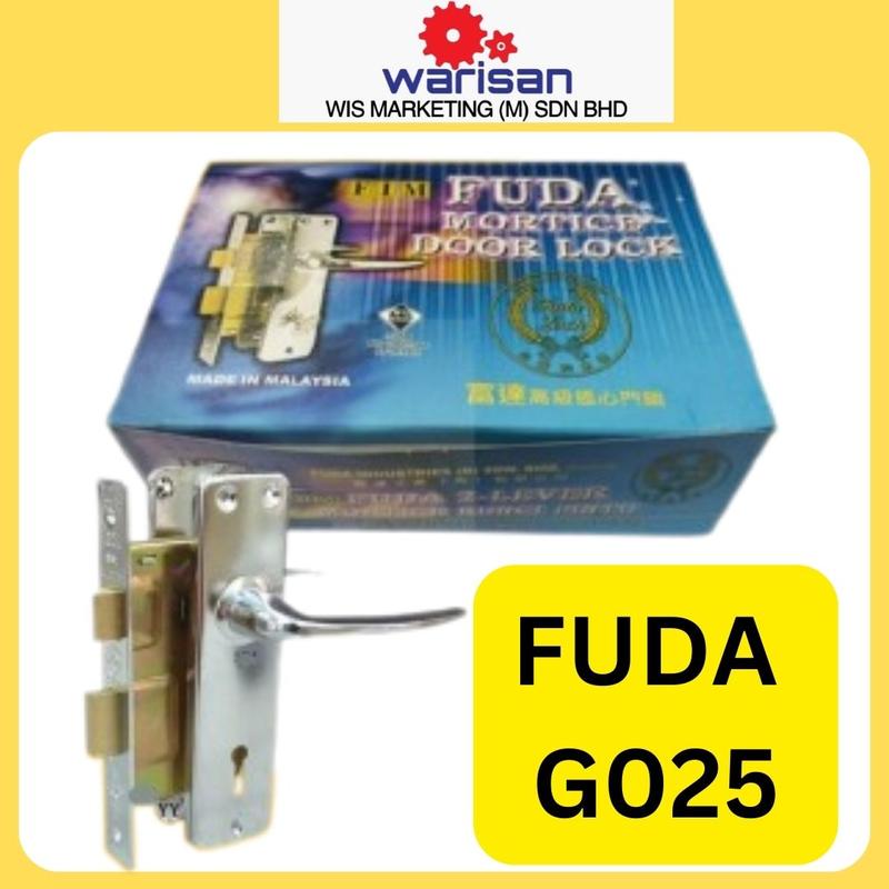 FUDA 2825 – KUNCI PINTU JERIJI / GRILL DOOR MORTISE LOCK/2825 Fuda Lock ...