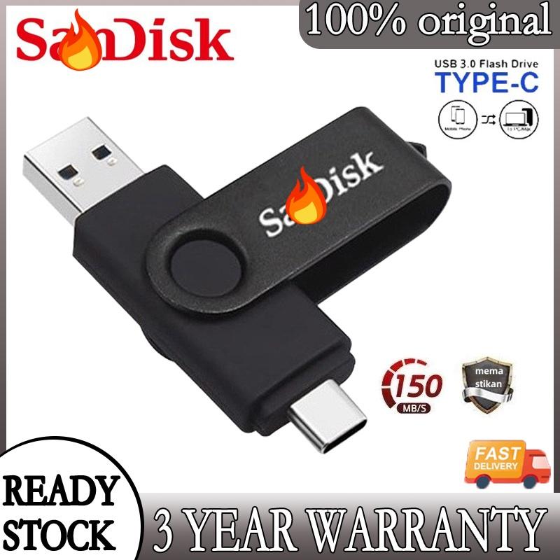 FLASHDISK OTG TYPE-C USB 64GGB/128GB/256GB FLASH DRIVE ULTRA - Shop ...