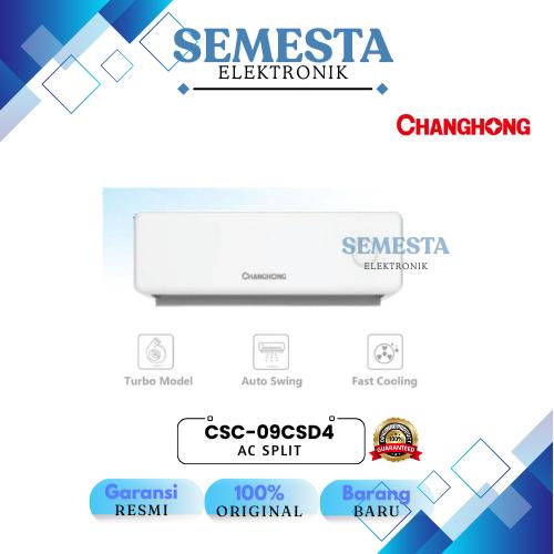 (Instan) Changhong CSC-09CSD4 AC Split Deluxe Double Gold CSC 09CSD4 ...