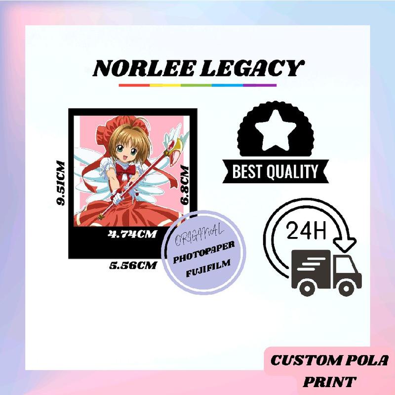NORLEE LEGACY POLAROID MURAH BLACK FRAME PHOTO - TikTok Shop Malaysia