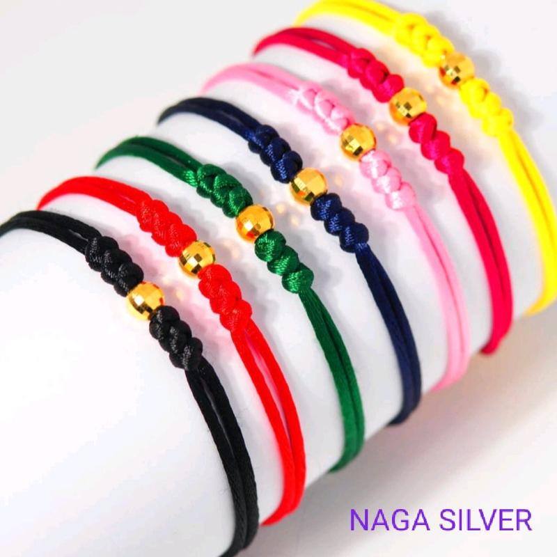 gelang tali serut model Semar Nusantara perhiasan lapis emas 24 k ...