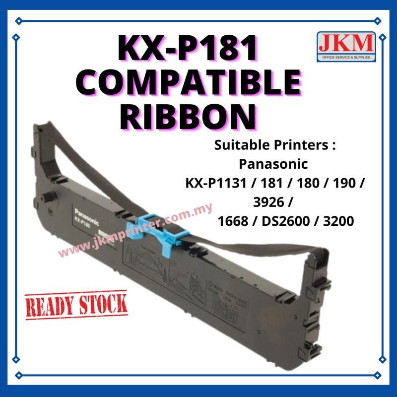 KX P181 KXP181 KX-P181 Compatible Ribbon For Panasonic KX-P1131 ...