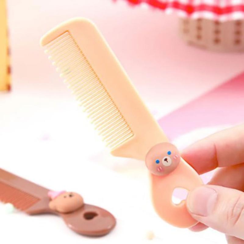 Durable Plastic Cartoon Mini Comb Wear Resistant Material Safety ...