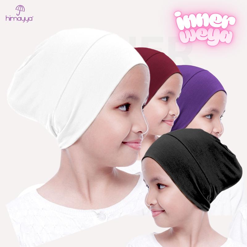 HIMAYYA Inner Scarf Kids Sekolah Weya & Warda Bertali Cotton - TikTok ...