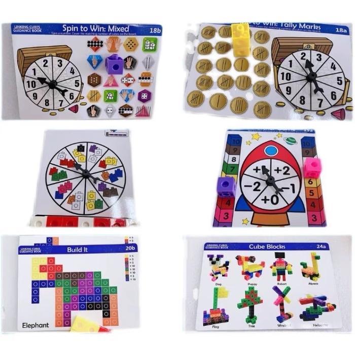 math link cube learning set mainan edukasi anak - Shop | Tokopedia