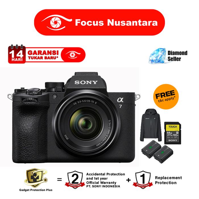 Promo SONY Alpha A7V Kit FE 28-70mm f/3.5-5.6 OSS II / Sony A7 V Body ...