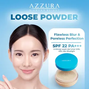 AZZURA Loose Powder 30g / Diamond Bright - Bedak Tabur Fresh Look ...
