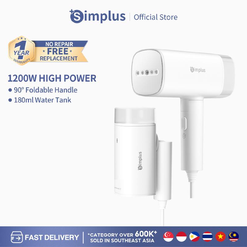 [LIVE] Simplus Portable Garment Steamer Iron Handheld 180mL Larger ...